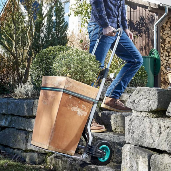 vidaXL 110cm H x 50cm W x 7.8cm D 50kg Wolfcraft Hand Truck Trolley | Wayfair.co.uk